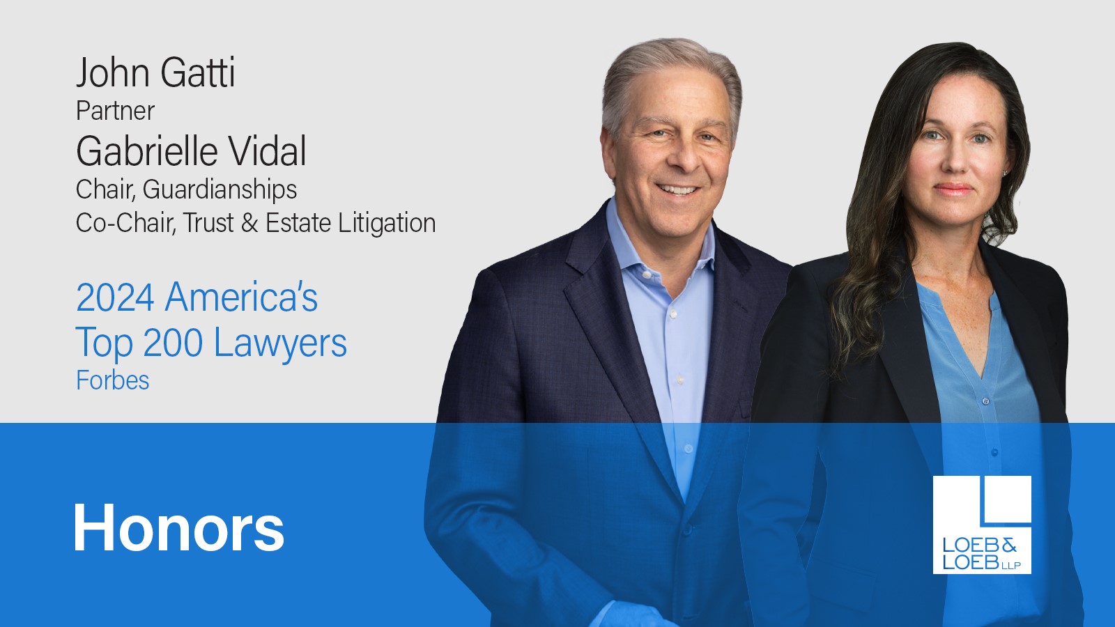 Loeb Partners John Gatti and Gabrielle Vidal Named Among Forbes’ 2024 “America’s Top 200 Lawyers ...
