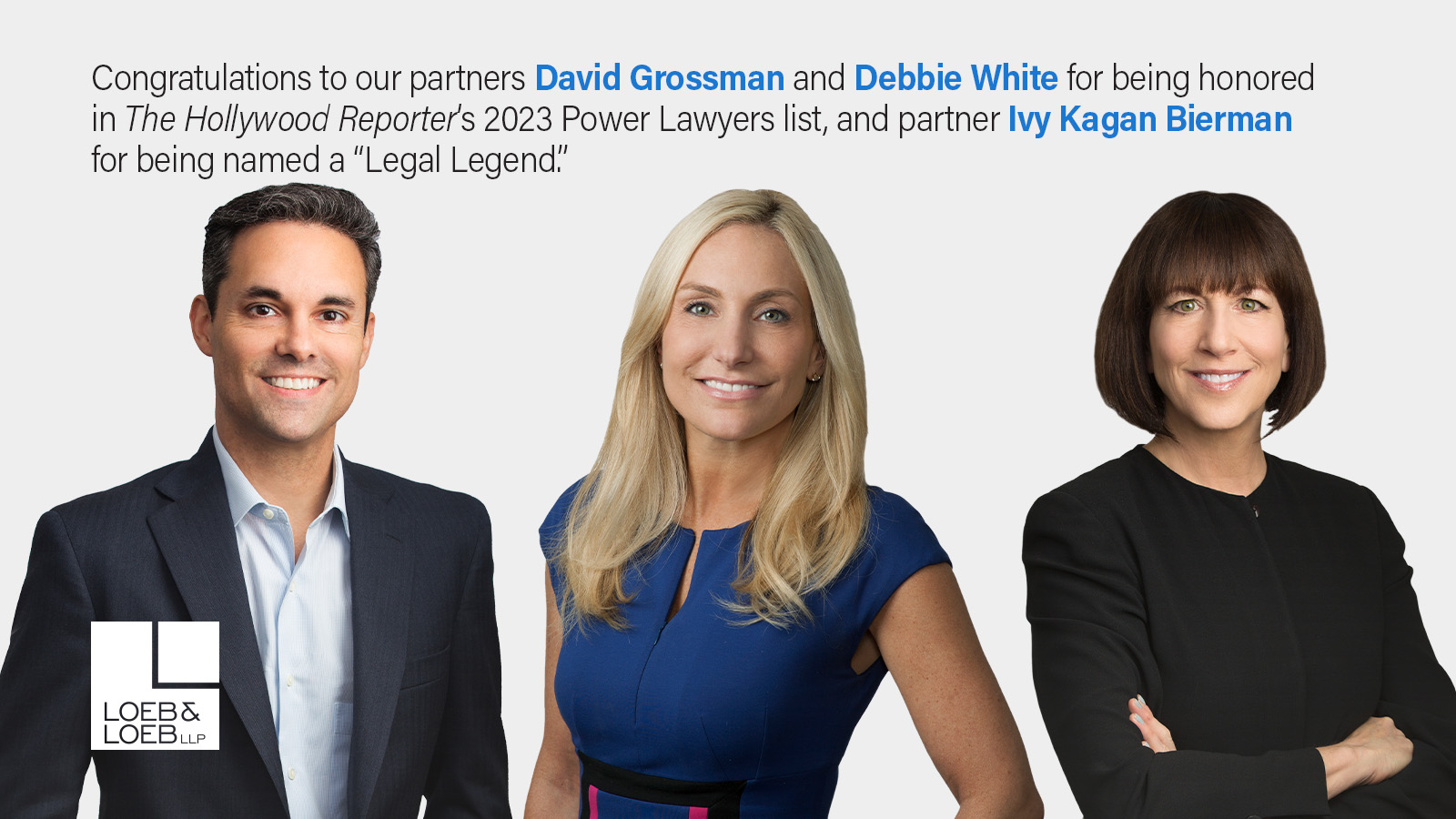 Three Loeb Partners Honored as 2023 Power Lawyers by The Hollywood ...