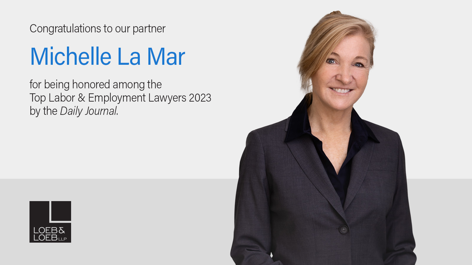 Michelle La Mar Named Among 2023 “Top Labor & Employment Lawyers” by ...