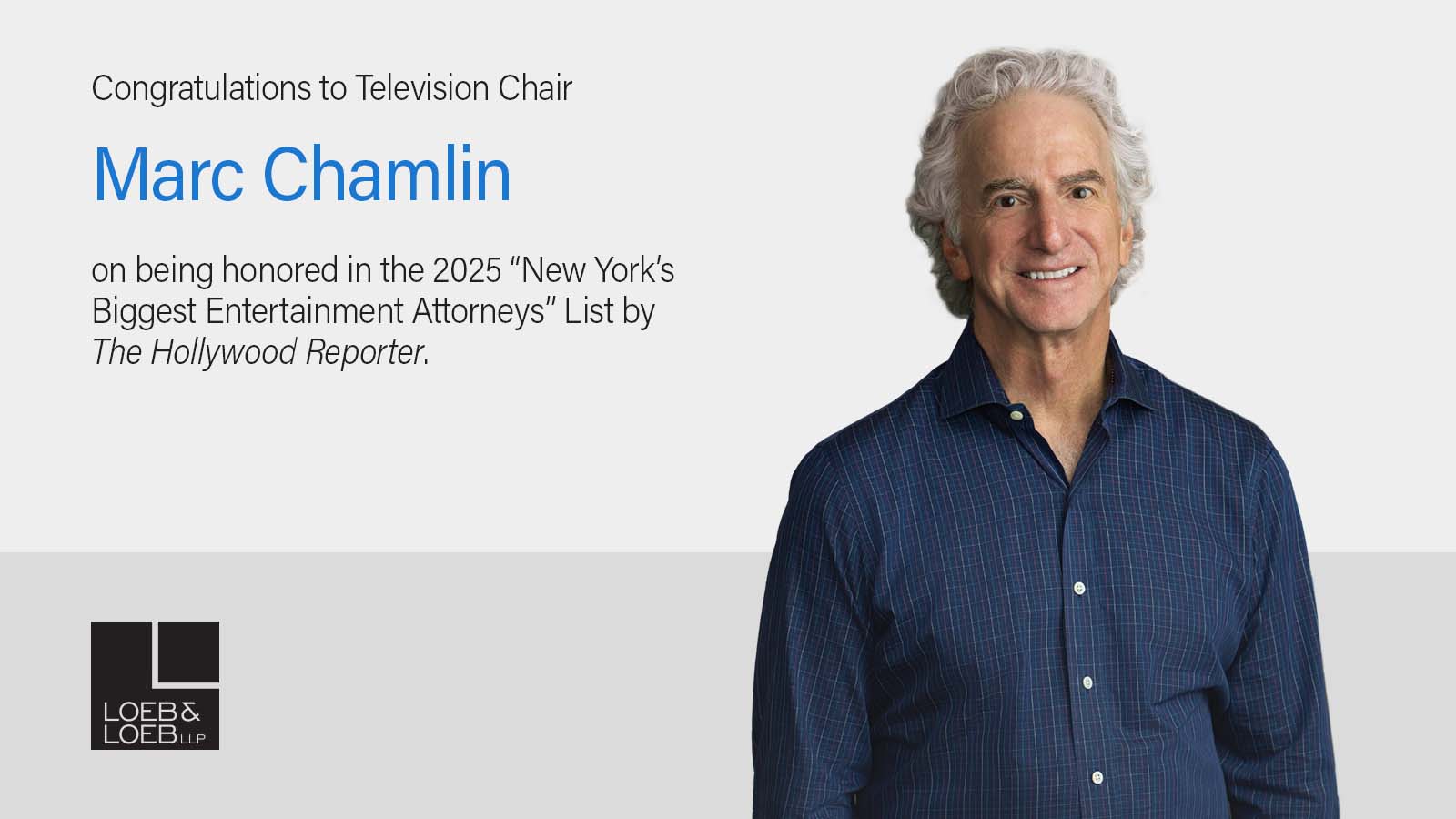 Loeb Partner Marc Chamlin Named in 2025 “New York’s Biggest ...