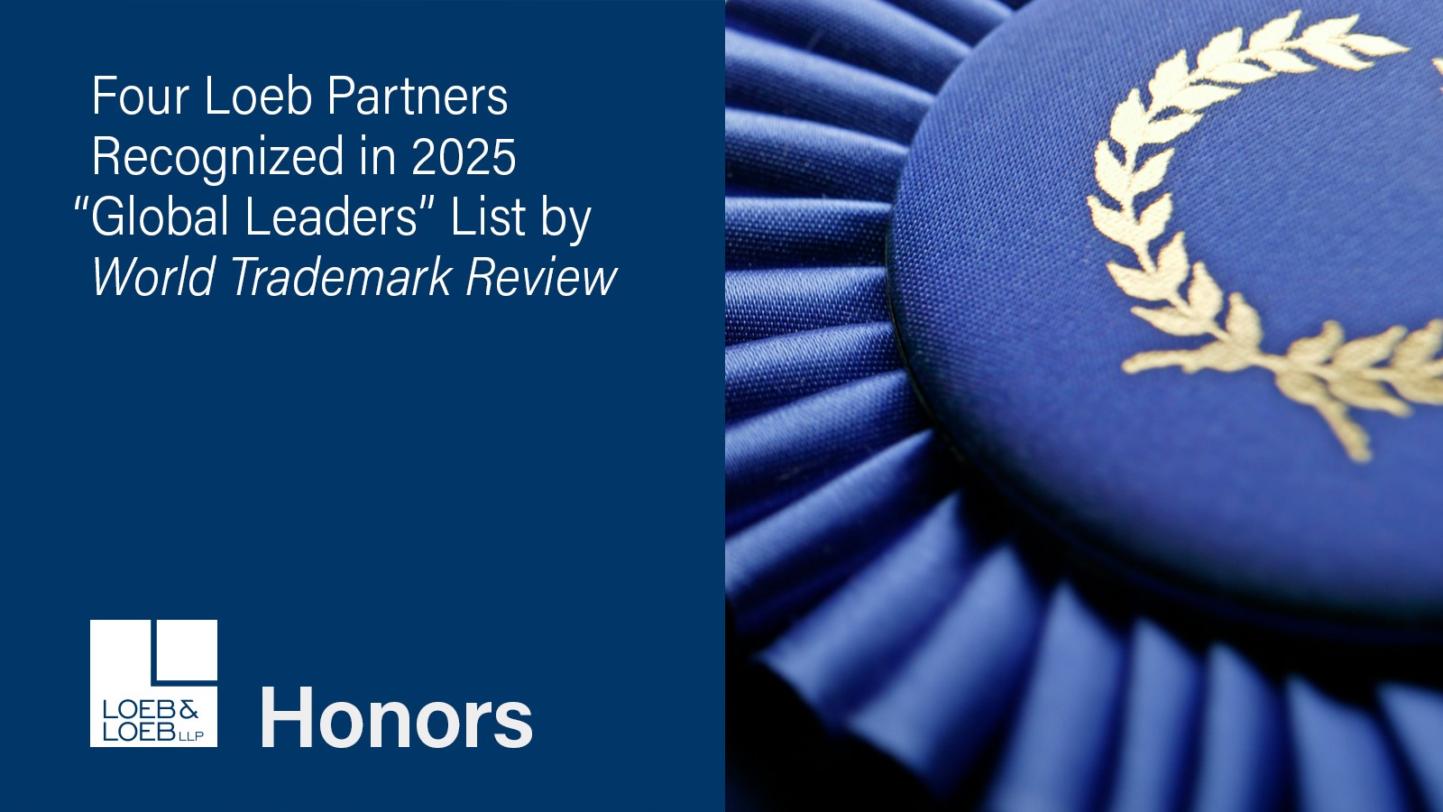 Four Loeb Partners Recognized in 2025 “Global Leaders” List by World ...