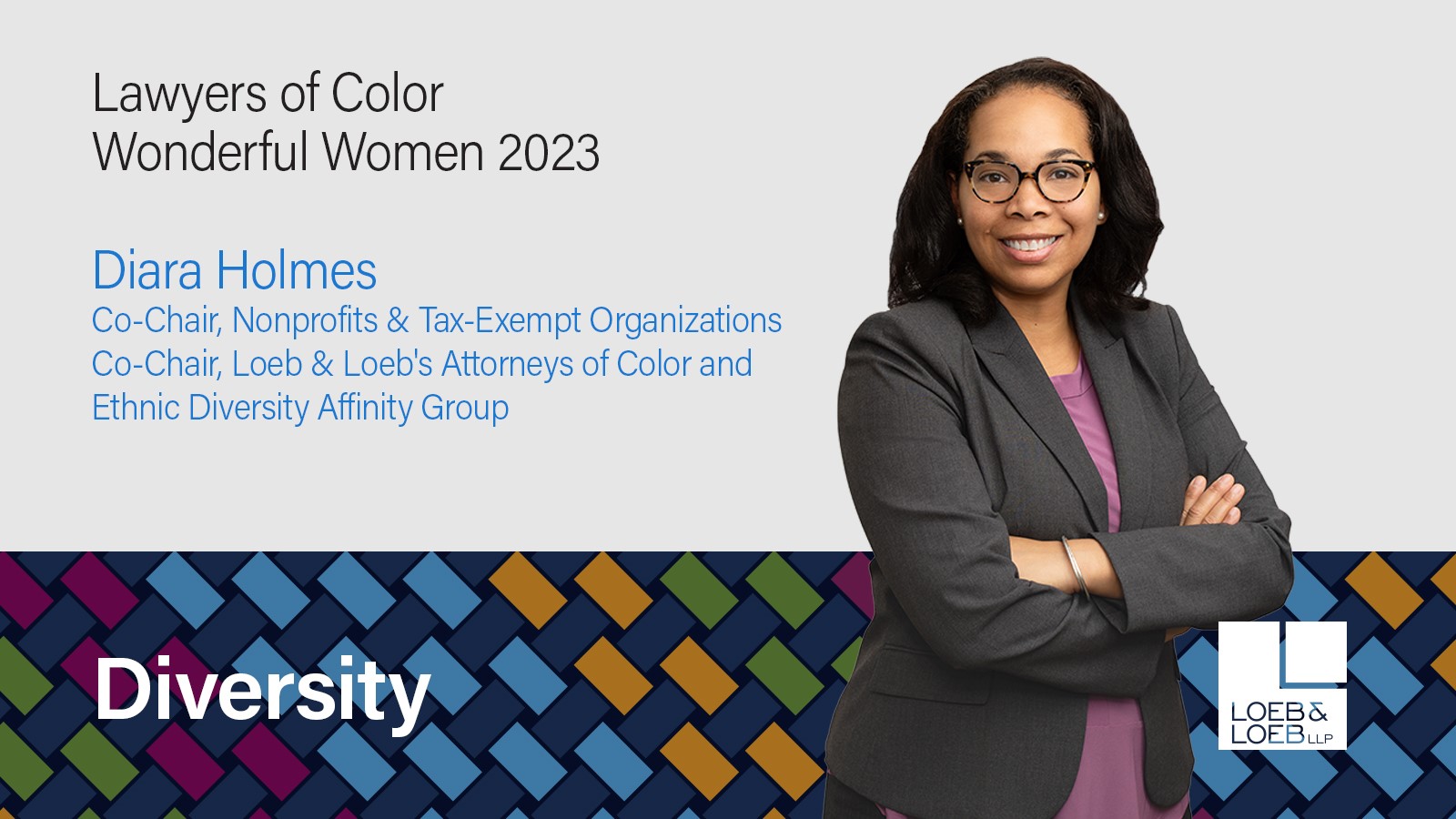 Partner Diara Holmes Honored Among 2023 Wonderful Women by Lawyers of ...