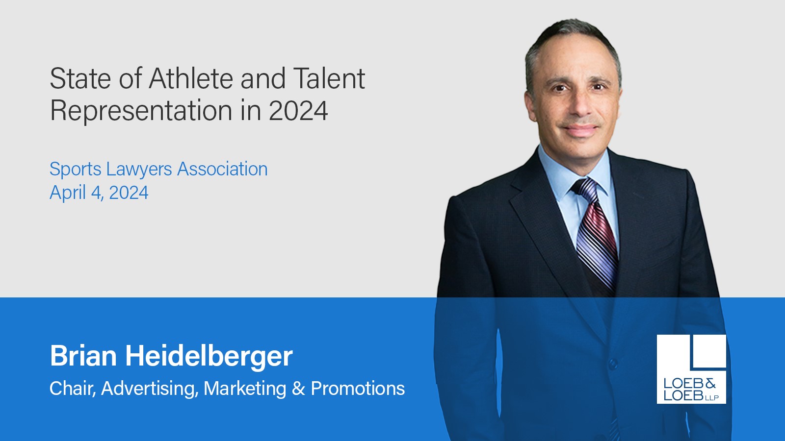 State of Athlete and Talent Representation in 2024 | Loeb & Loeb LLP
