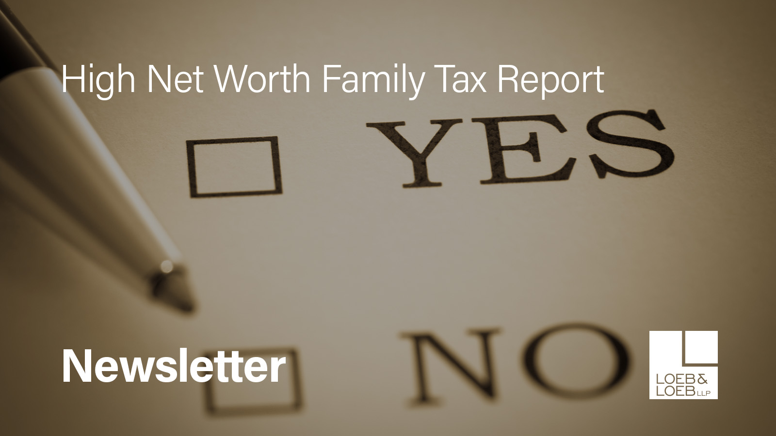 Charitable Planning – How to Check Tax-Exempt Status | Loeb & Loeb LLP