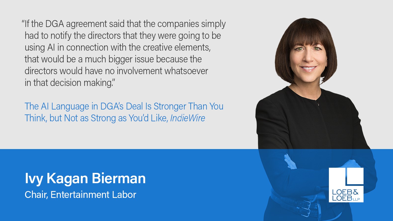 The AI Language in DGA’s Deal Is Stronger Than You Think, but Not as ...